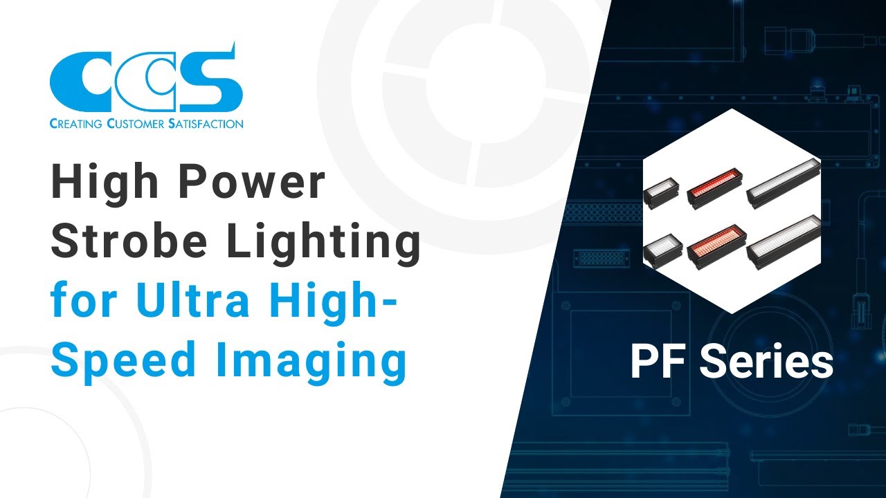 PF Series High Power Strobe Lighting Solution for Ultra High Speed ...