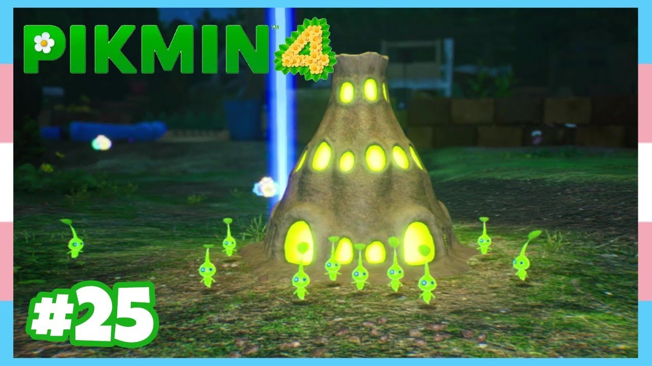*Night Expedition* Glowing Pikmin & Saving Leafling Dash In Sun ...