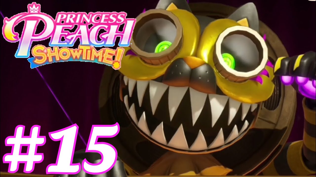 Princess Peach: Showtime!- #15- Purrjector Cat Boss Fight! - YouTube