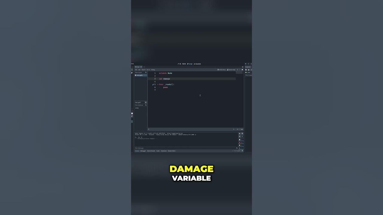 @Brackeys : Mastering Variable Types in GDScript: Boost Your Game Development skills - YouTube