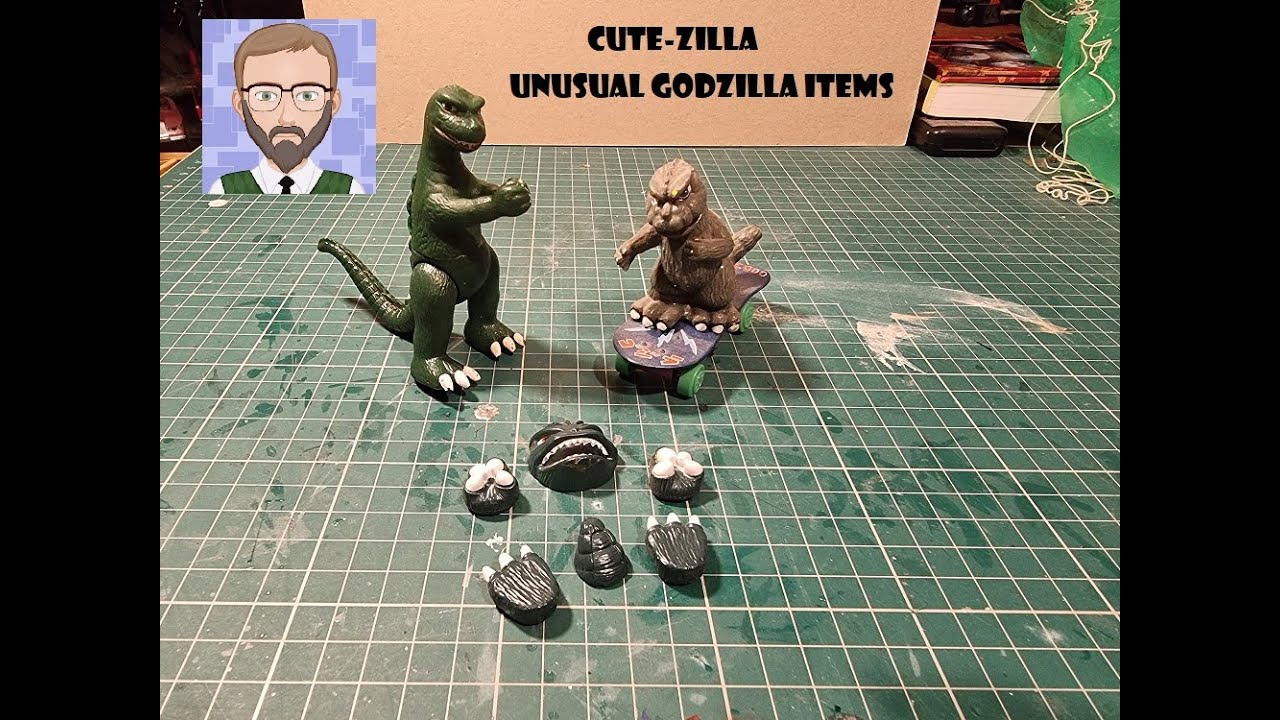 Unusual Godzilla Knock Off Toys - YouTube