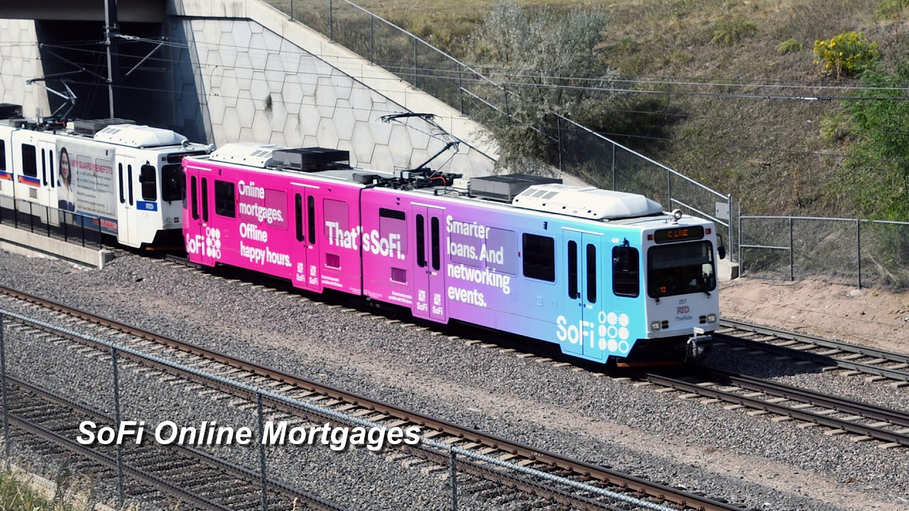 Colorful Denver RTD Light Rail - YouTube