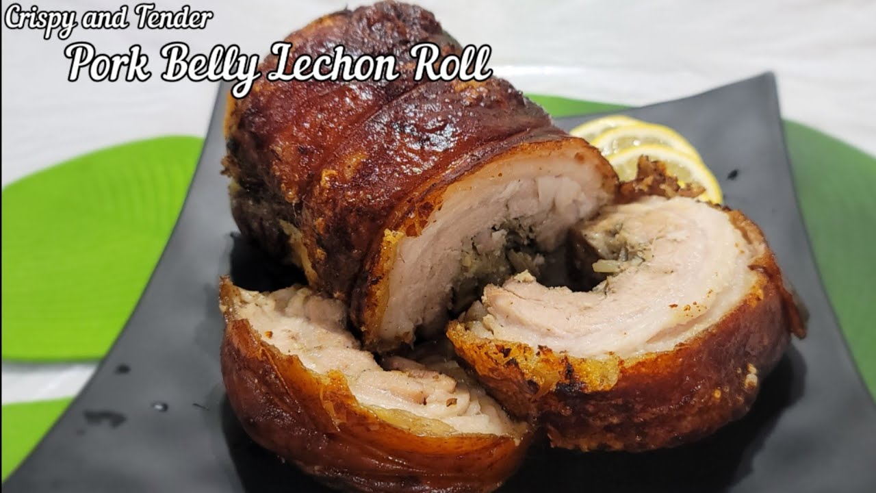 Pork Belly Lechon Roll | A Perfect dish for a Holiday feast - YouTube