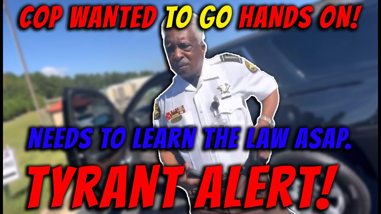 TYRANT COP ALERT! Cop needs to be fired asap. - YouTube