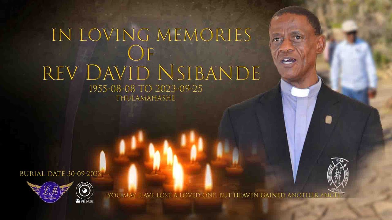 In Loving Memories Of Rev David Nsibande - Live Stream By Living ...