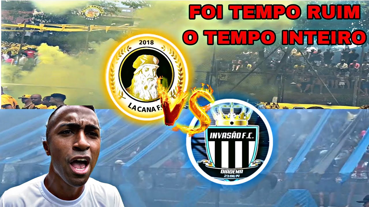 Bastidores da final da Copa ABC 2023- Lá Cana x Invasão - YouTube