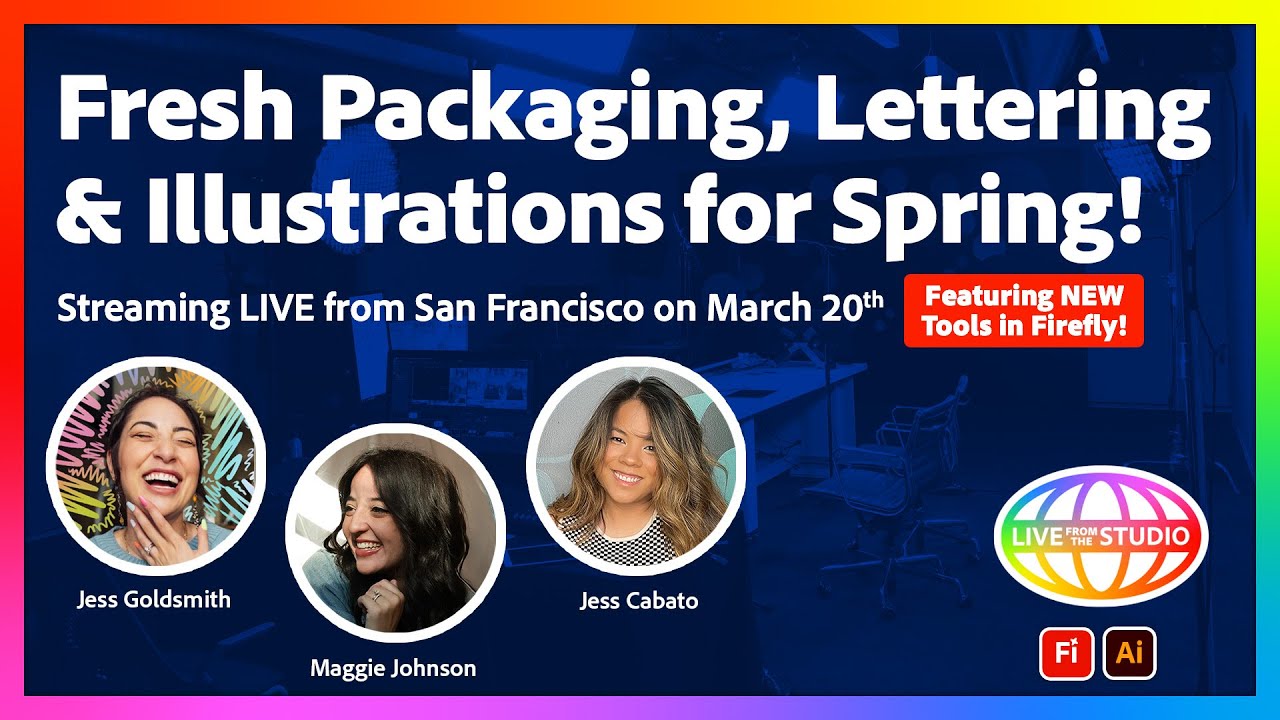 Fresh Packaging, Lettering & Illustrations for Spring! | Live from San ...