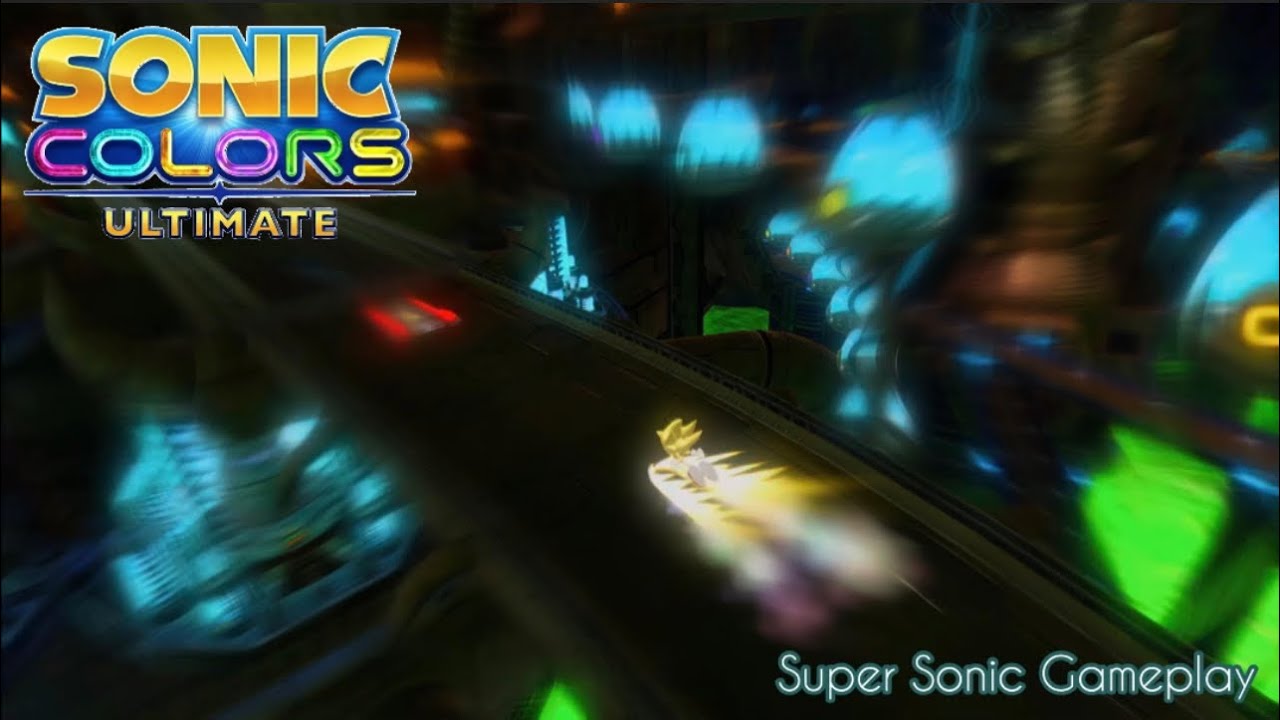 Sonic Colors Ultimate - Super Sonic Gameplay - YouTube