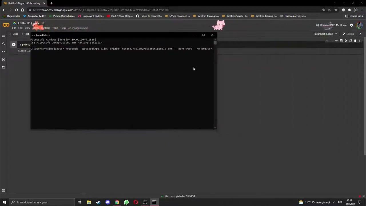 How to fix Unable to Connect Run Time in Google Colab - YouTube