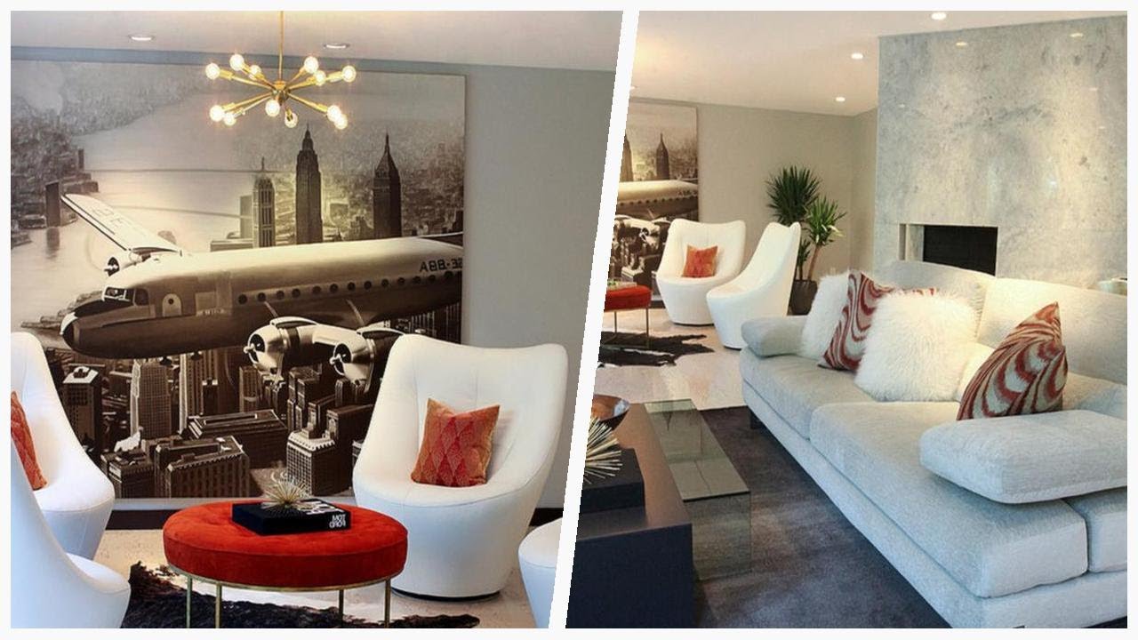 75 All Fireplace Surrounds Cork Floor Basement Design Ideas You'll Love ...