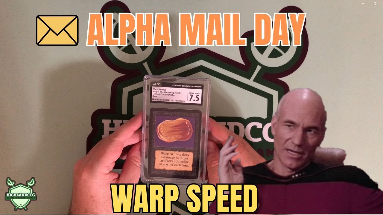 MTG ALPHA WARP ARTIFACT FOR THE COLLECTION - YouTube