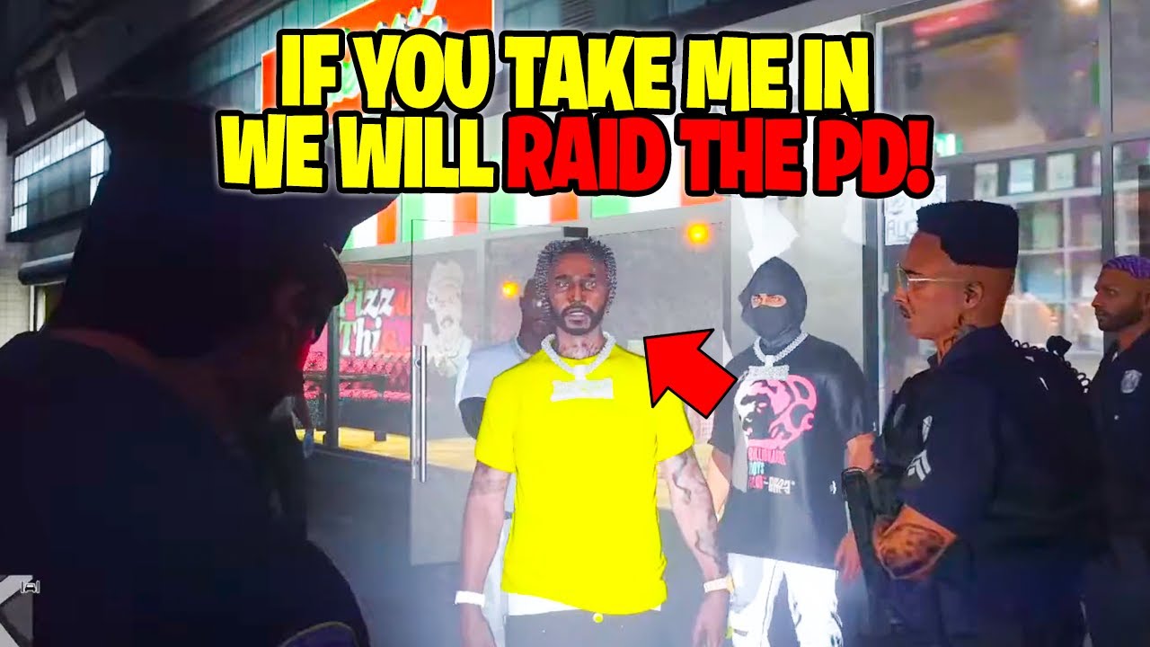 Capturing Mob Boss DRIP JOHNSON comes with a scary price.... GTA 5 RP ...