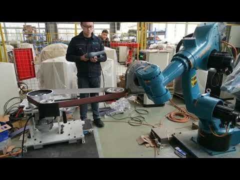 NEWker-CNC robot control with polishing - YouTube