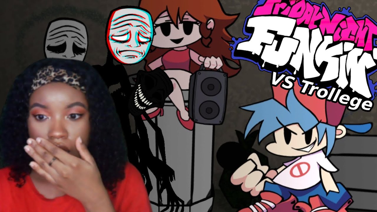 This FNF mod is a creepy one.... | ImJustGaming - YouTube