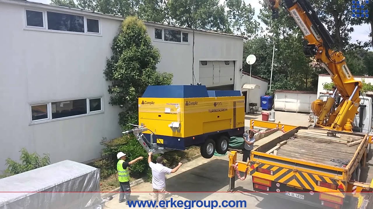 Erke Group, CompAir C50, C200TS 24, C125, C60 12 Kompresörler, www ...