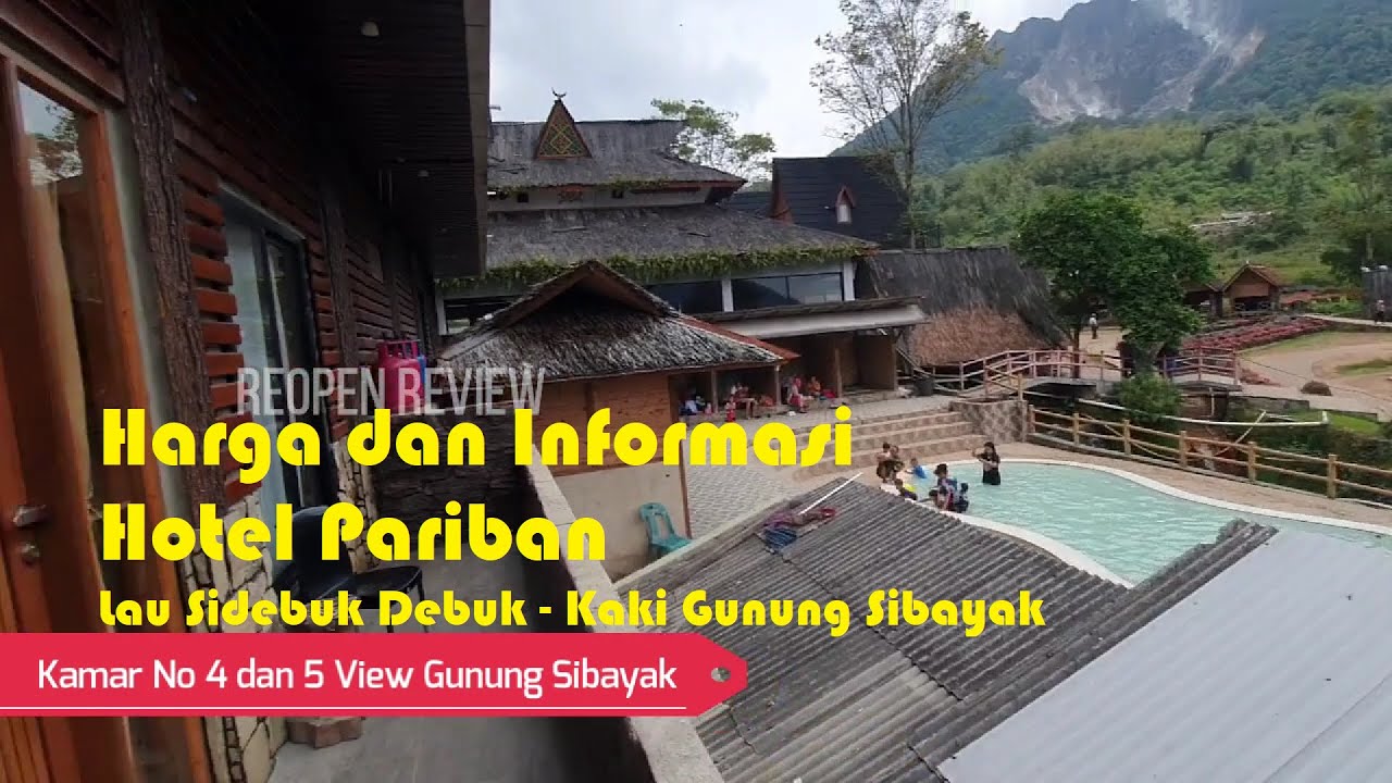 Hotel Pariban, Hotel dan Pemandian Air Panas Pariban di Kaki Gunung ...