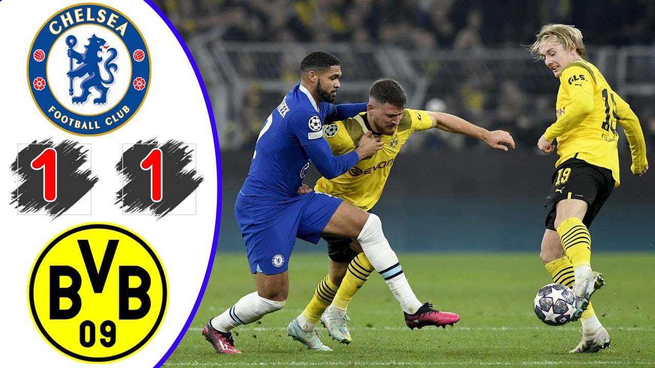Chelsea vs Dortmund 1 - 1 | Highlights & All Goals | Club Friendly 2023 ...