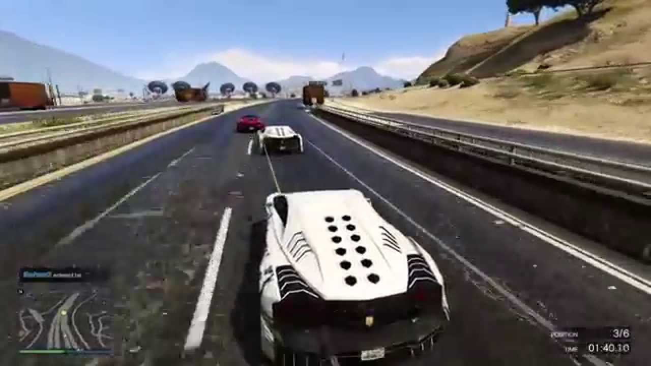 Grand Theft Auto V Online Racing Part 1 - YouTube