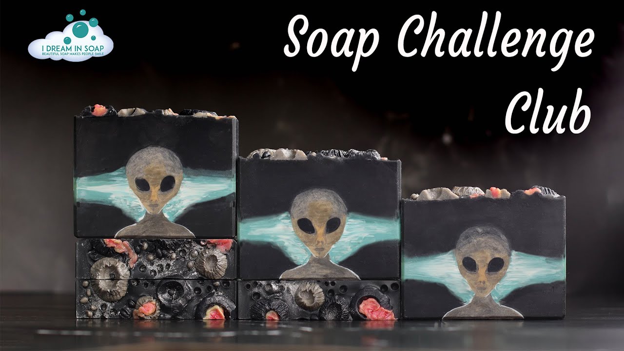 Soap Challenge Club, cold process soap making. Cowboys and Aliens ...