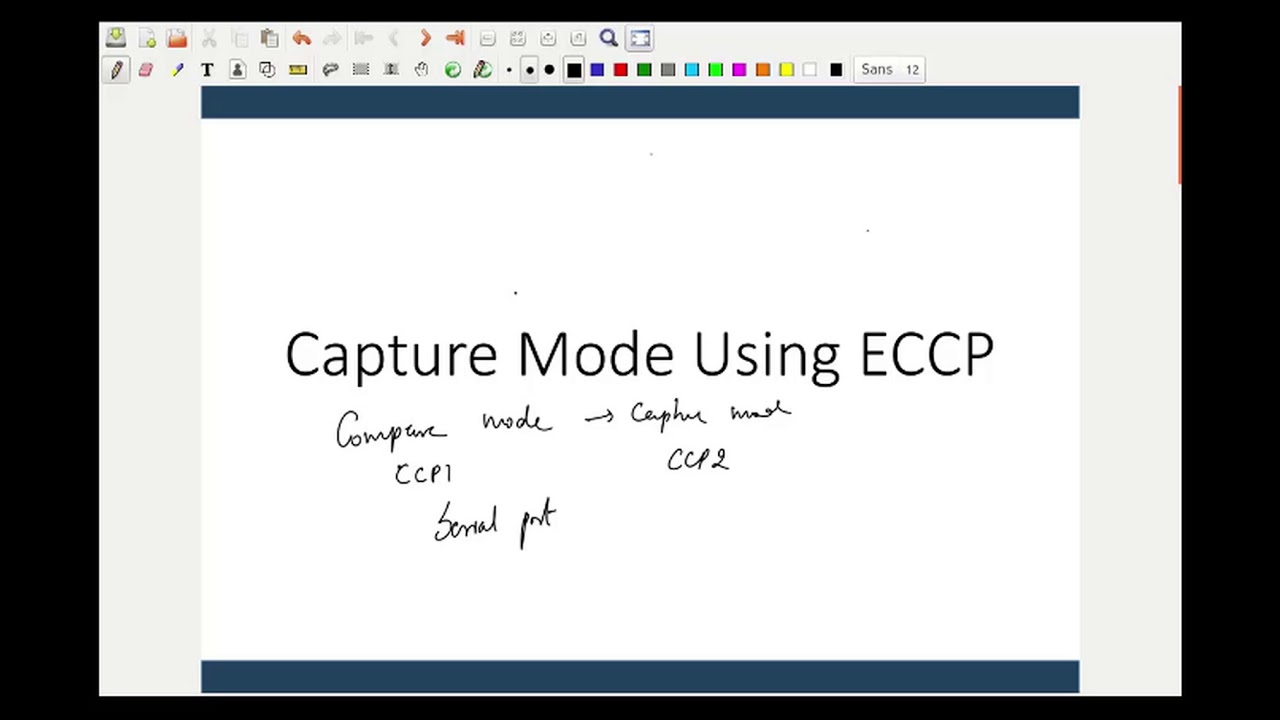 Module 08-Lecture 2.2 Capture Mode Register Configuration - YouTube