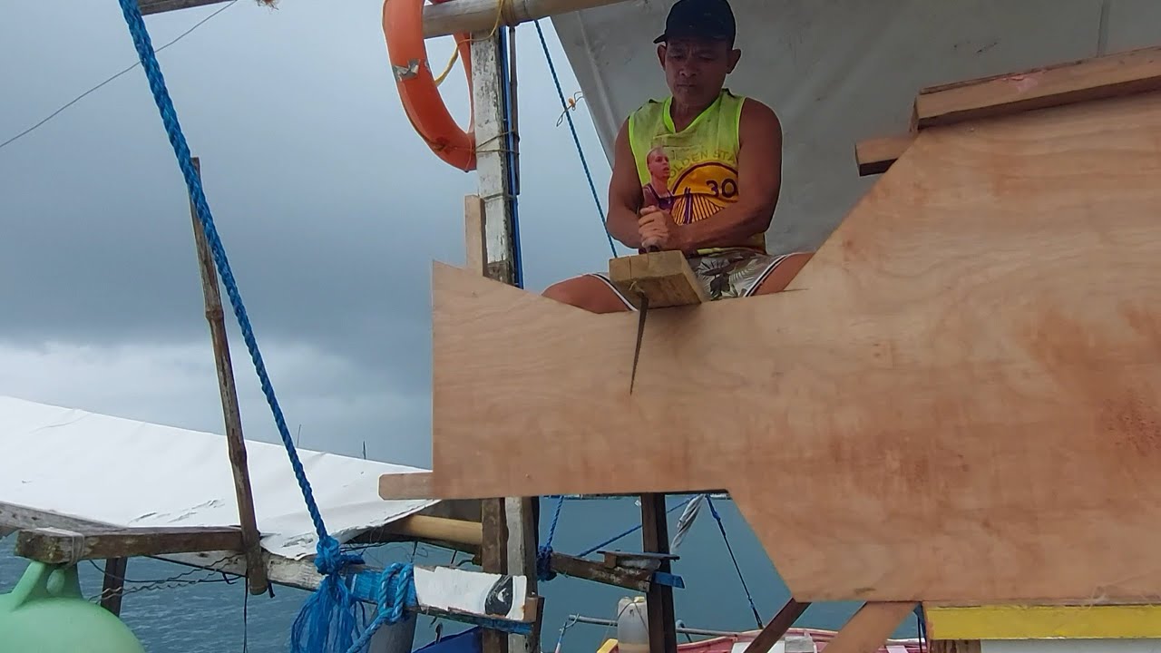 Pag gawa ng kamarote part10 #traditionalfishing #tunafishing #pacific ...