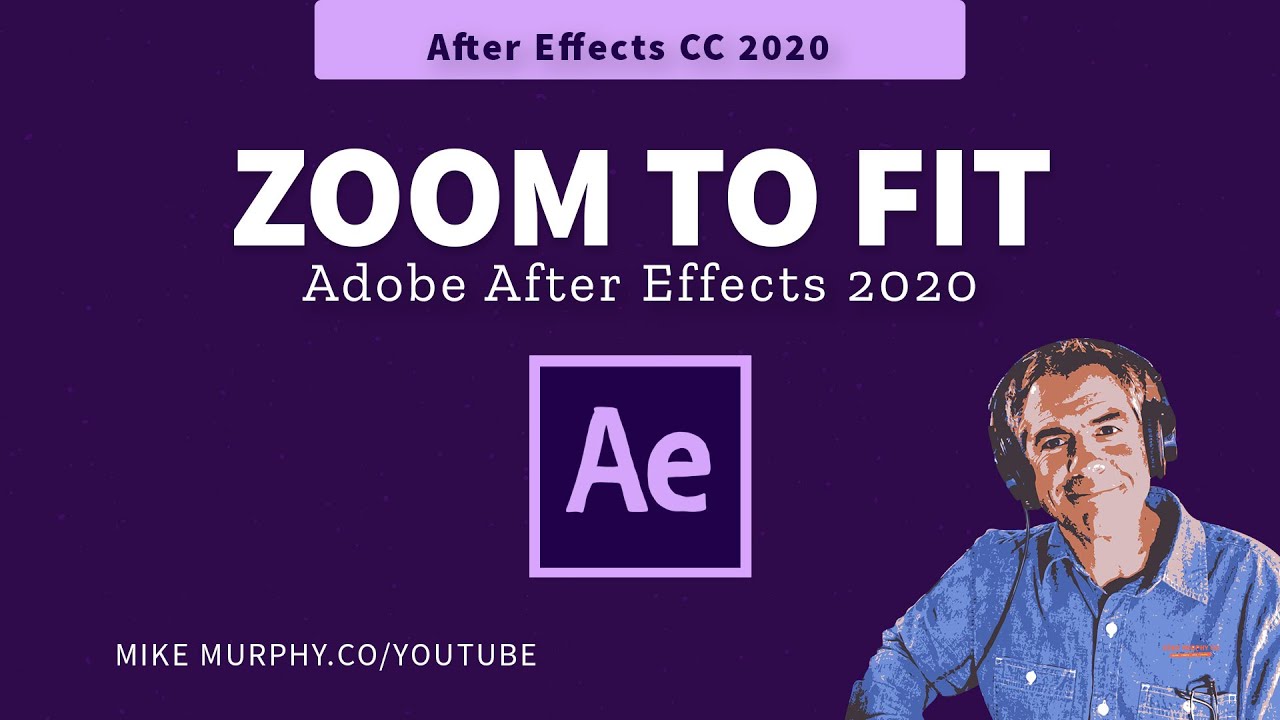 After Effects CC: How To Zoom to Fit in Composition Viewer - YouTube
