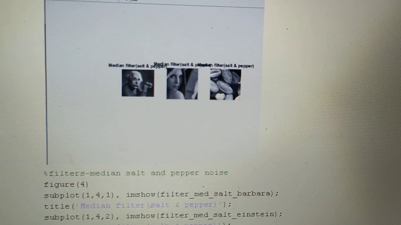 PERBAIKAN CITRA GRAYSCALE menggunakan filter median dan mean - YouTube