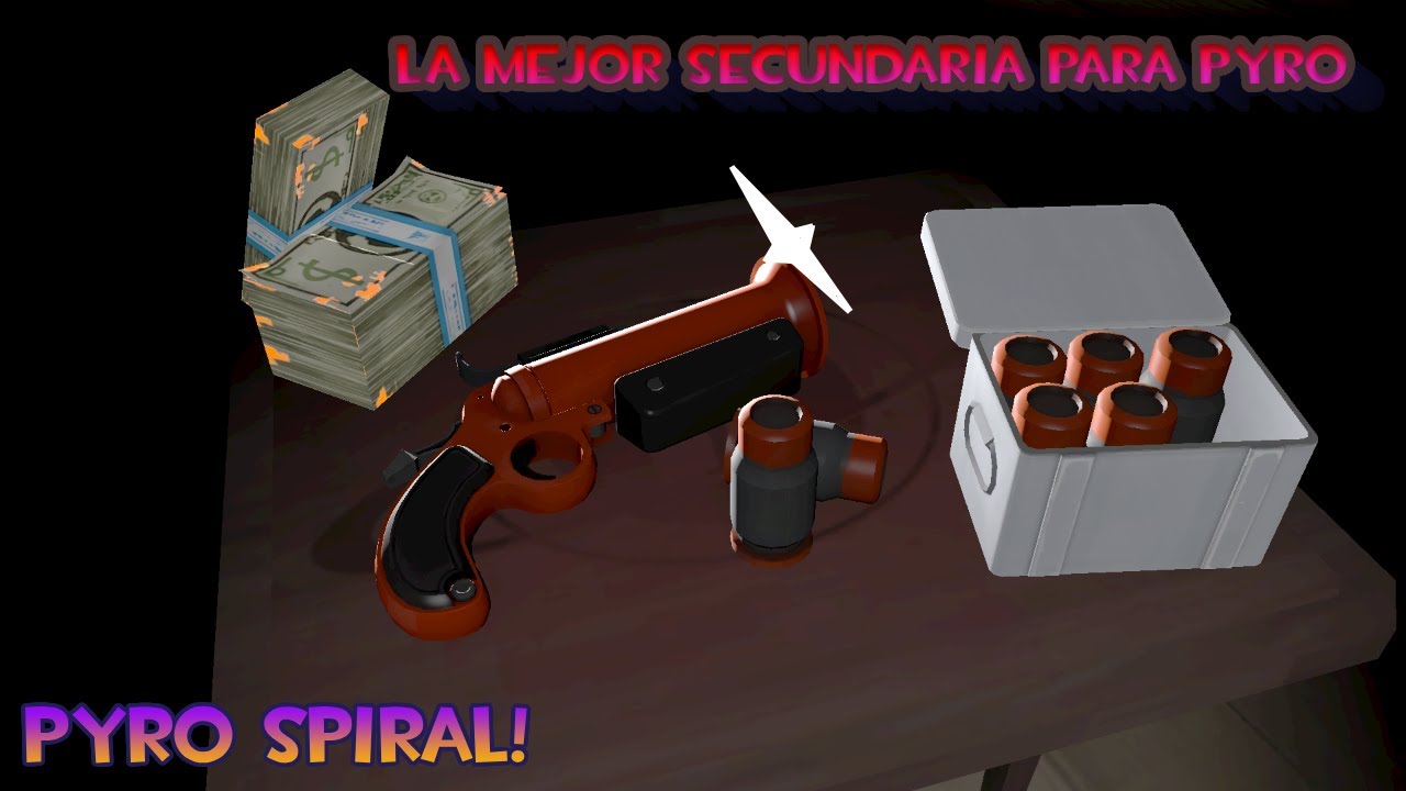 Pyro Spiral Y... La Flare Gun! | TF2 - YouTube