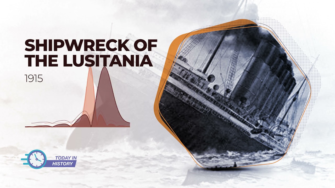 Today in History - May 7 - Shipwreck Of The Lusitania (1915) - YouTube