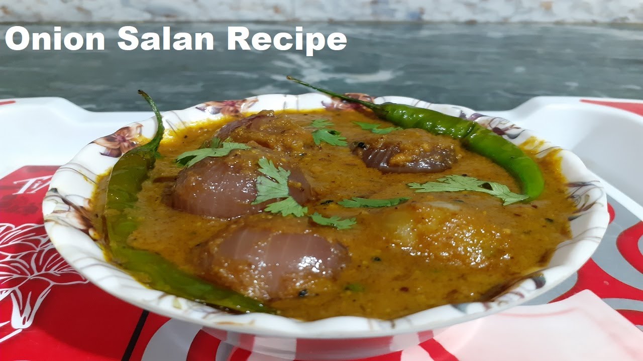 Onion Salan Recipe | प्याज़ का सालन | Pyaz Ka Salan Recipe in Hindi ...
