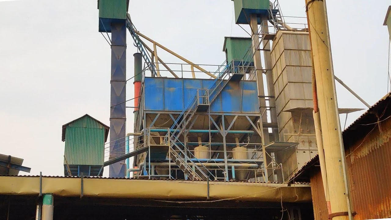 120 TPD Paddy Parboiling and Dryer Plant - YouTube