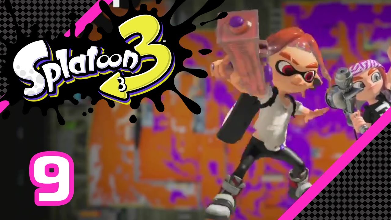 Splatoon 3 - Turf War with the Splattershot Jr.! - Playthrough (9 ...