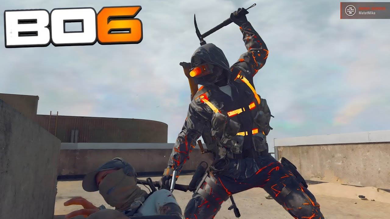 BO6 Best Stone skin Zip Tie With Finishing Move | Call Of Duty Black ...