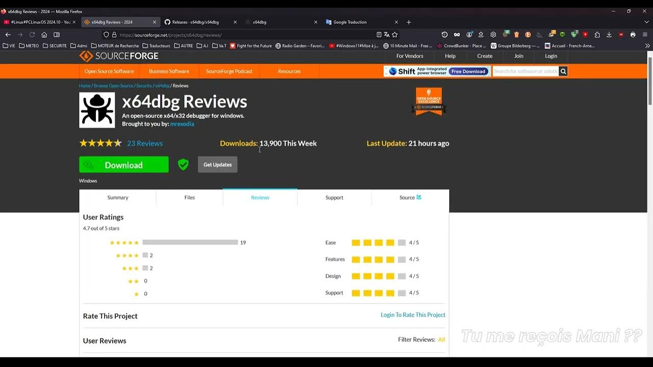 #Windows#Sécurité#x64dbg 2024-10-18 - YouTube