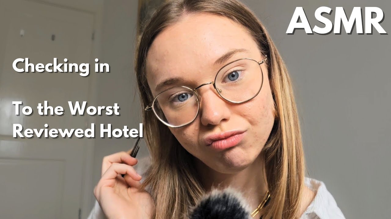 ASMR Sassy, Rude hotel receptionist Roleplay (Worst Reviewed Hotel ...