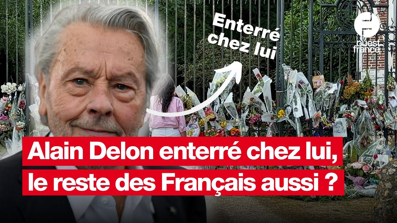 Obsèques d'Alain Delon : les Français peuvent-ils se faire enterrer ...