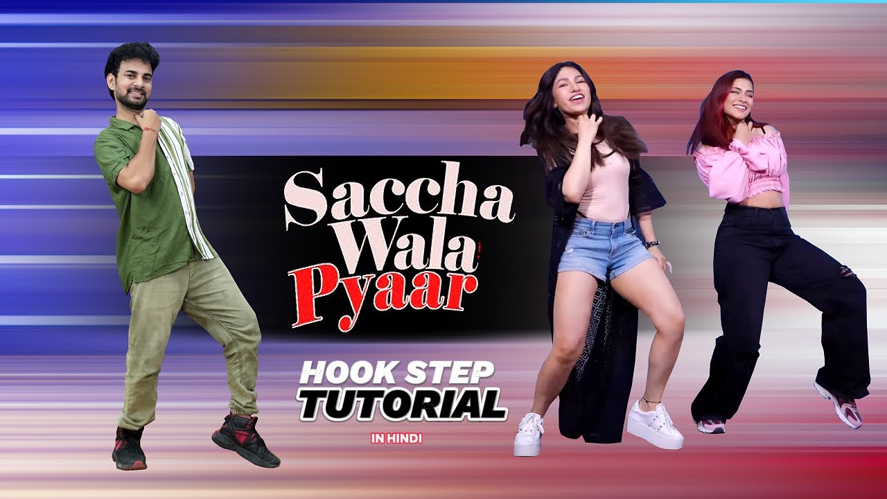 Saccha Wala Pyaar Hook Step Dance Tutorial | Tulsi Kumar | Ajay Poptron ...