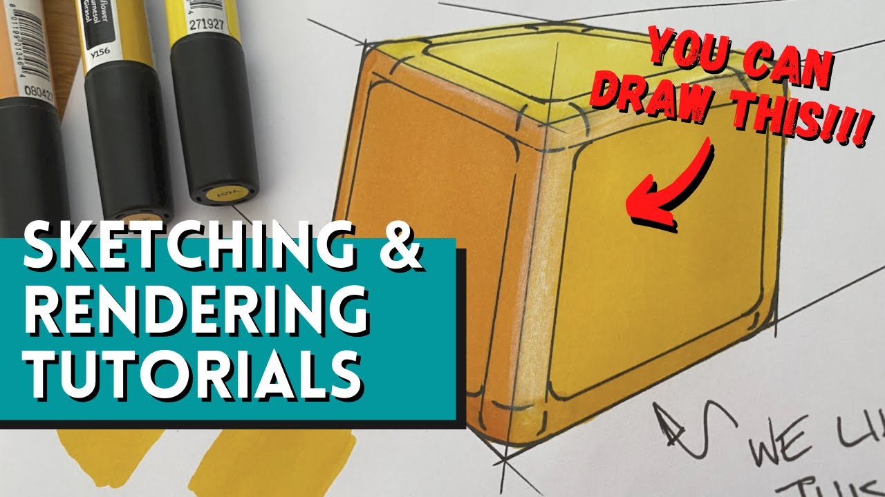 Sketching and Rendering: How to Render a Cube - YouTube