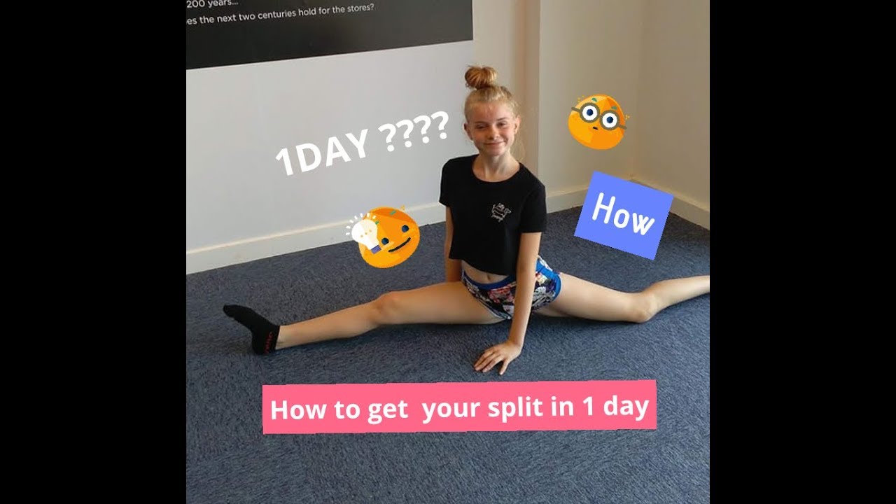 HOW TO GET YOUR SPLITS IN 1 DAY ?😮not clickbait - YouTube