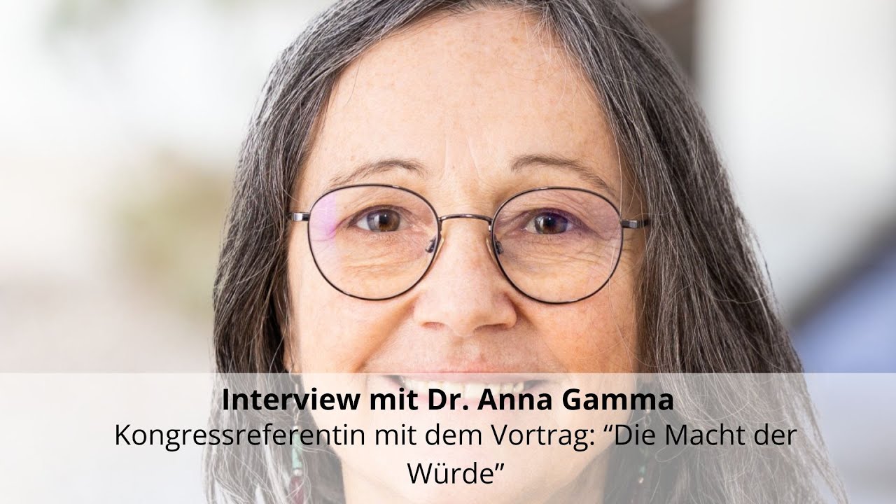 Wir geben das Wort an unsere Kongressreferentin Dr. Anna Gamma - YouTube