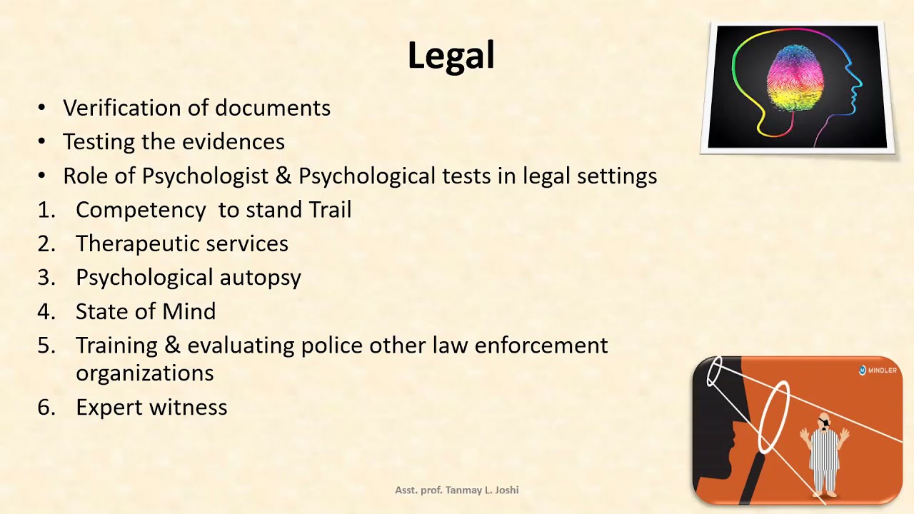 Legal System & Psychology basics #Criminal Psychology - YouTube