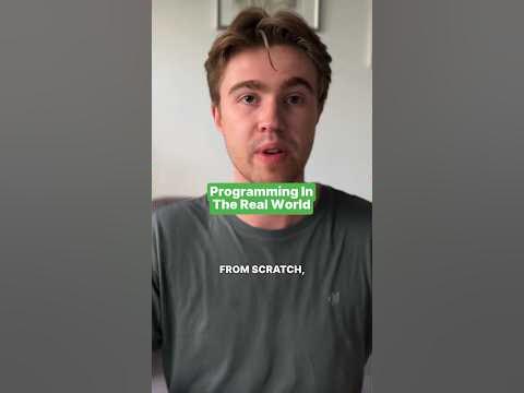 Programming in the real world #coding #tips #student - YouTube