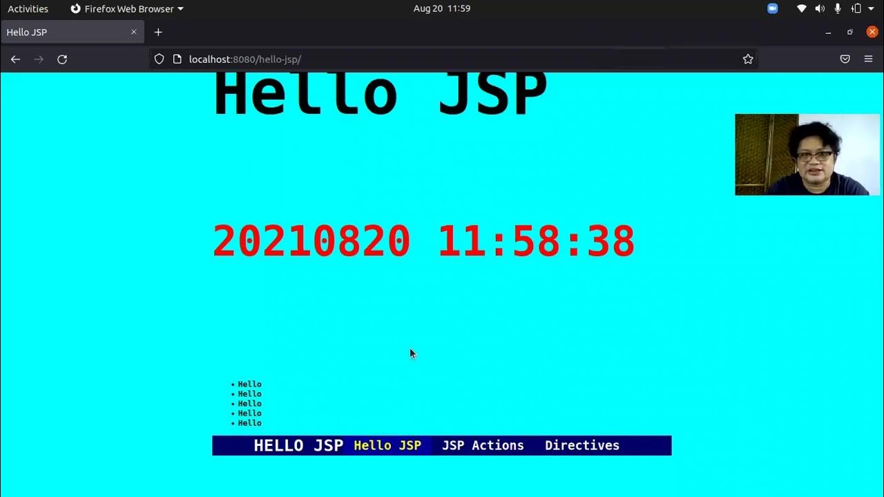 JSP01-08 JSP Include Action - YouTube