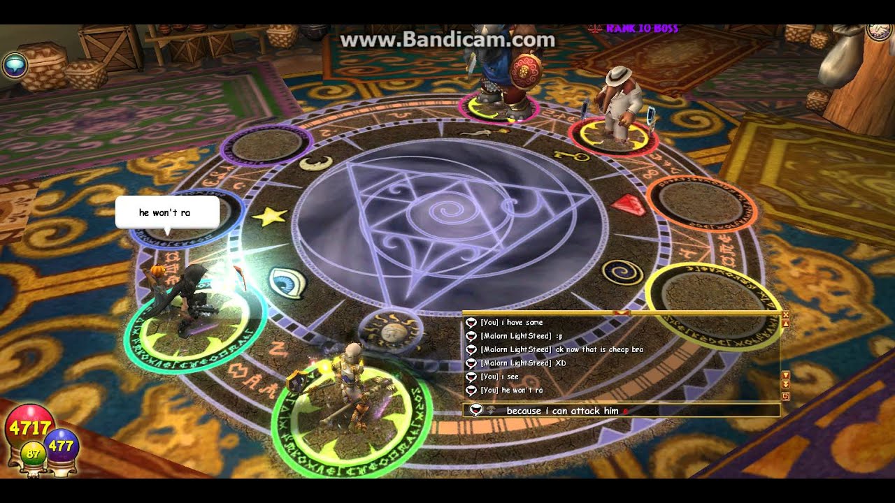 Easiest Way to Kill Belloq in Wizard 101 - YouTube