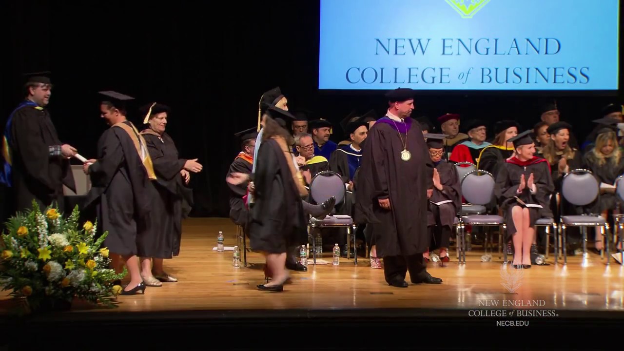 2017 New England College of Business Graduation - YouTube