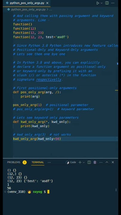 22 Python S Secret Weapon Unveiling The Power Of Positional Only And Keyword Only Arguments