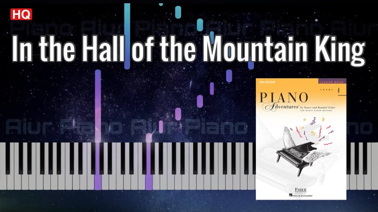 In the Hall of the Mountain King | Piano Adventures Level 4 Lesson Book ...