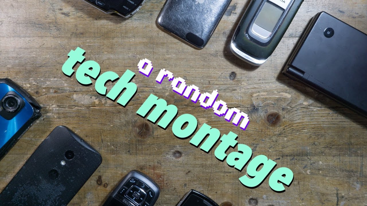 a random tech montage - YouTube