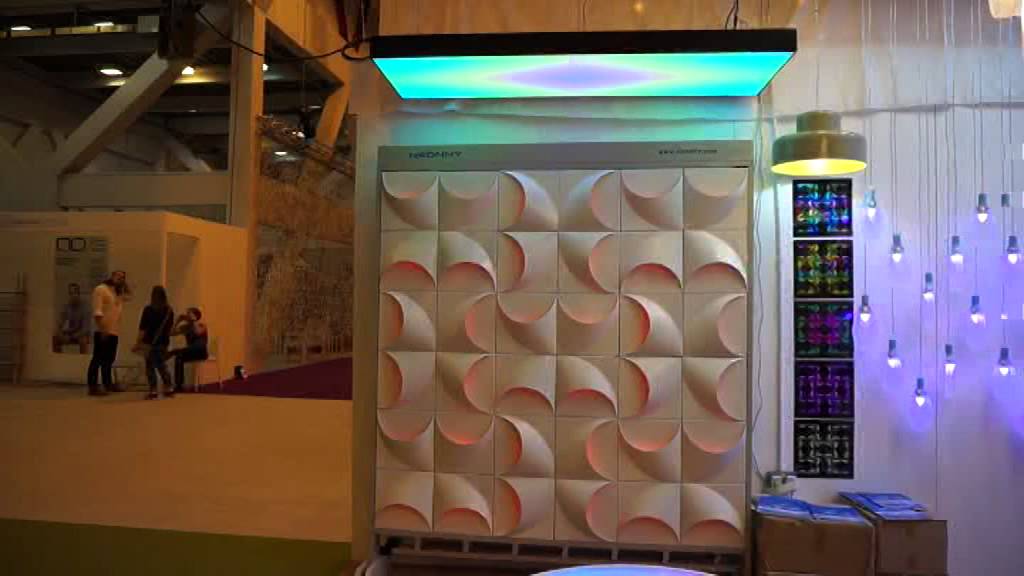 3D LED Wall Panel Neonny - YouTube