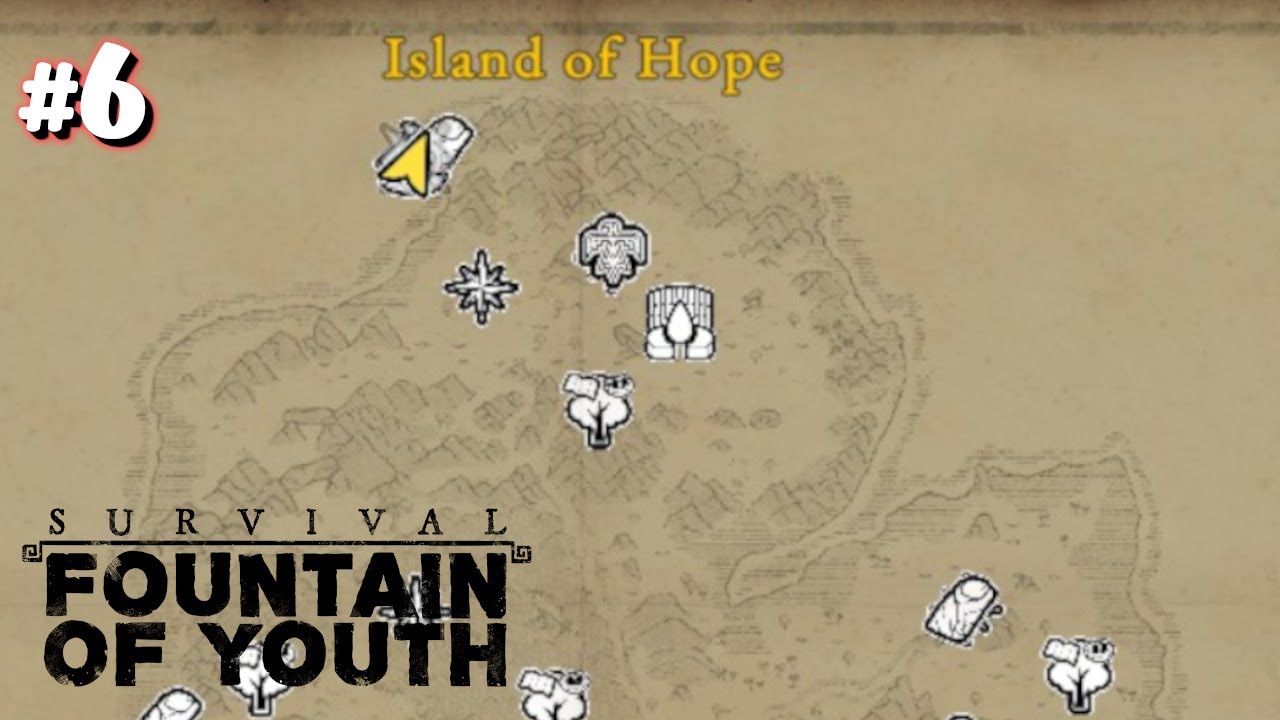 Buka Semua Area Map, Persiapan Ke Pulau Baru! - Survival: Fountain of ...